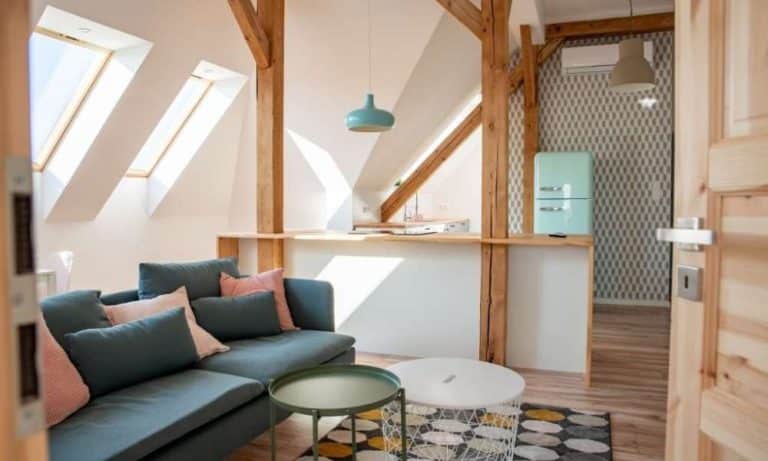 How To Decorate A Slanted Wall In Living Room